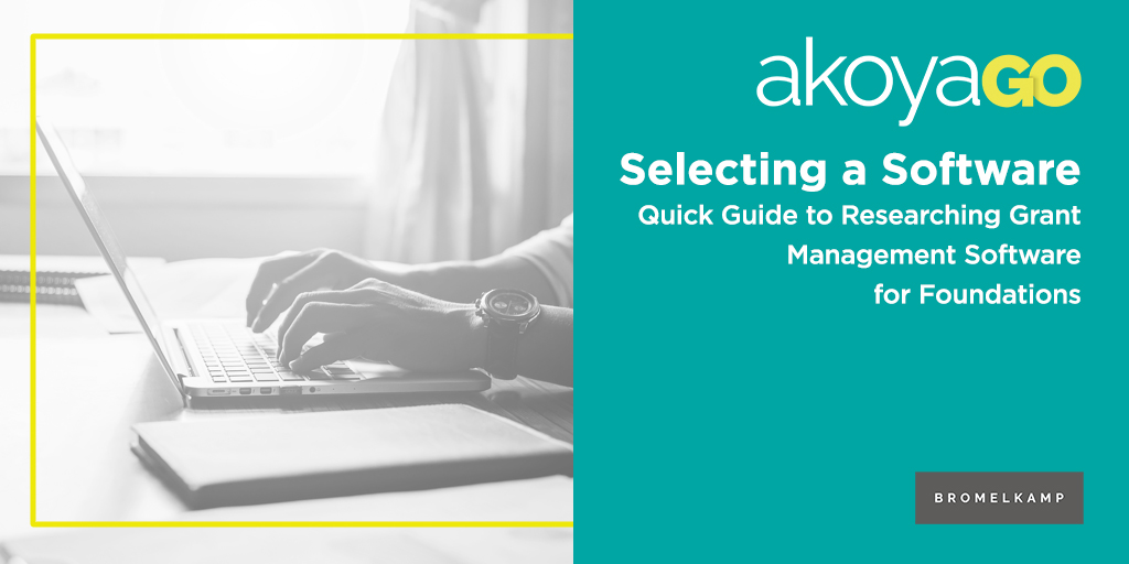 Blog | akoyaGO Software for Foundations